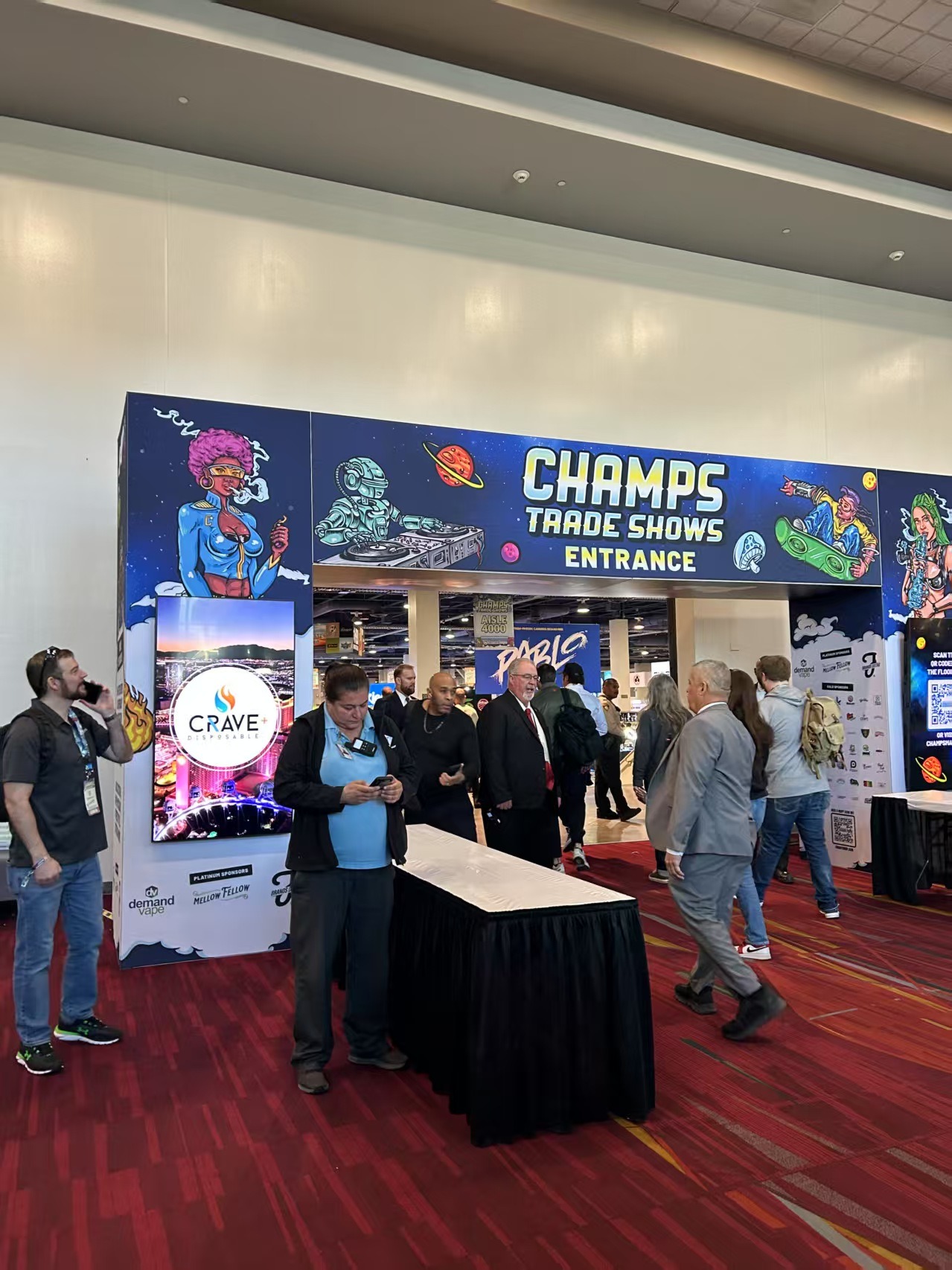 Champs Trade Show Adventure in Las Vegas - Foison U